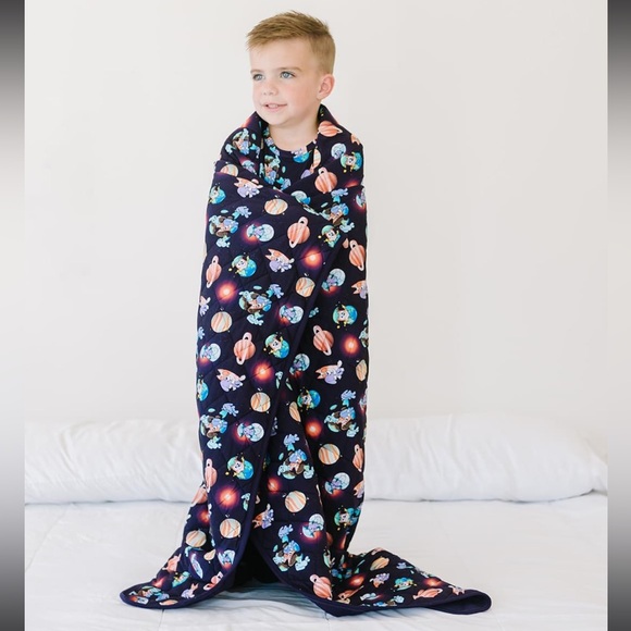 Scoots | Bedding | Nib Scoots Bluey Bamboo Quilted Blanket | Poshmark